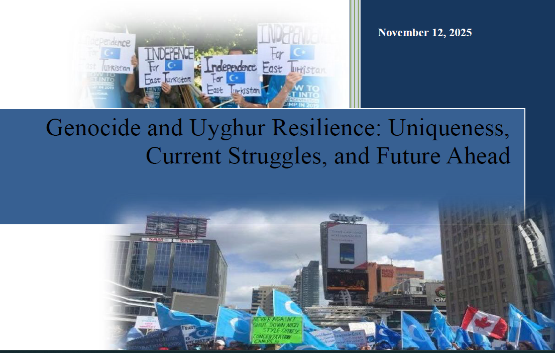 Genocide and Uyghur Resilience: Uniqueness, Current Struggles, and ...